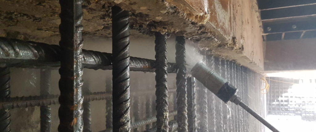 Concrete Scabbling | AL Hydrojetting